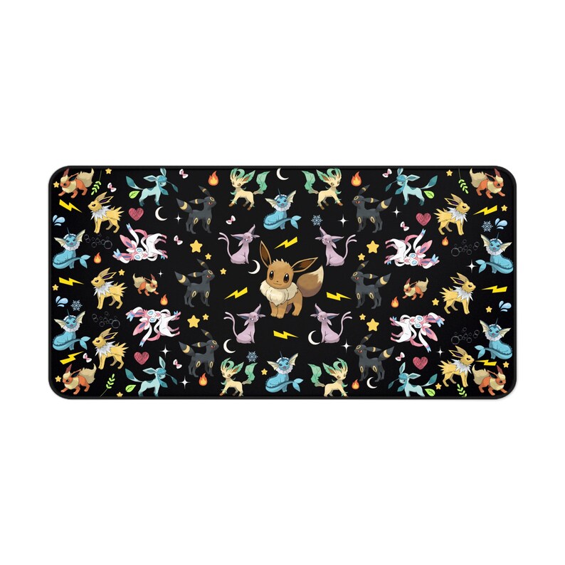 Pokemon Gaming Desk Mat, Long Desk Mats, Mousepad, Christmas Birthday ...