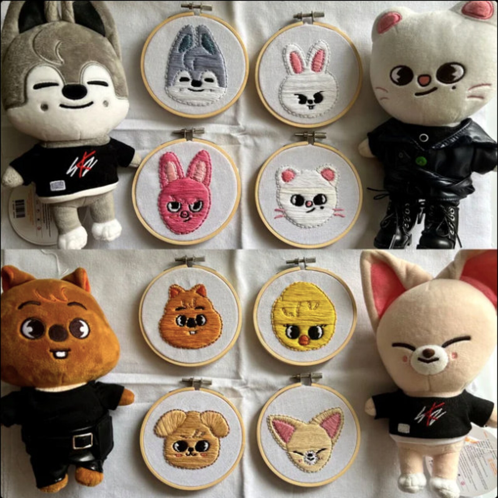 Stray Kids SKZOO Cross Stitch Embroidery - Etsy