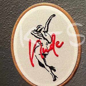 Gidle (g)i-dle Nxde Logo Cross Stitch Embroidery - Etsy