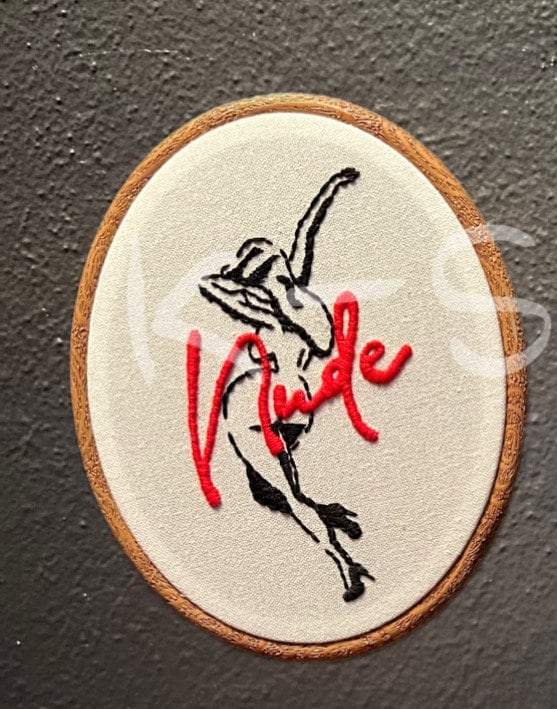 Gidle (g)i-dle Nxde Logo Cross Stitch Embroidery - Etsy