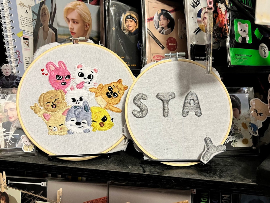 Stray Kids Meme/skzoo Embroidery Cross Stitch - Etsy