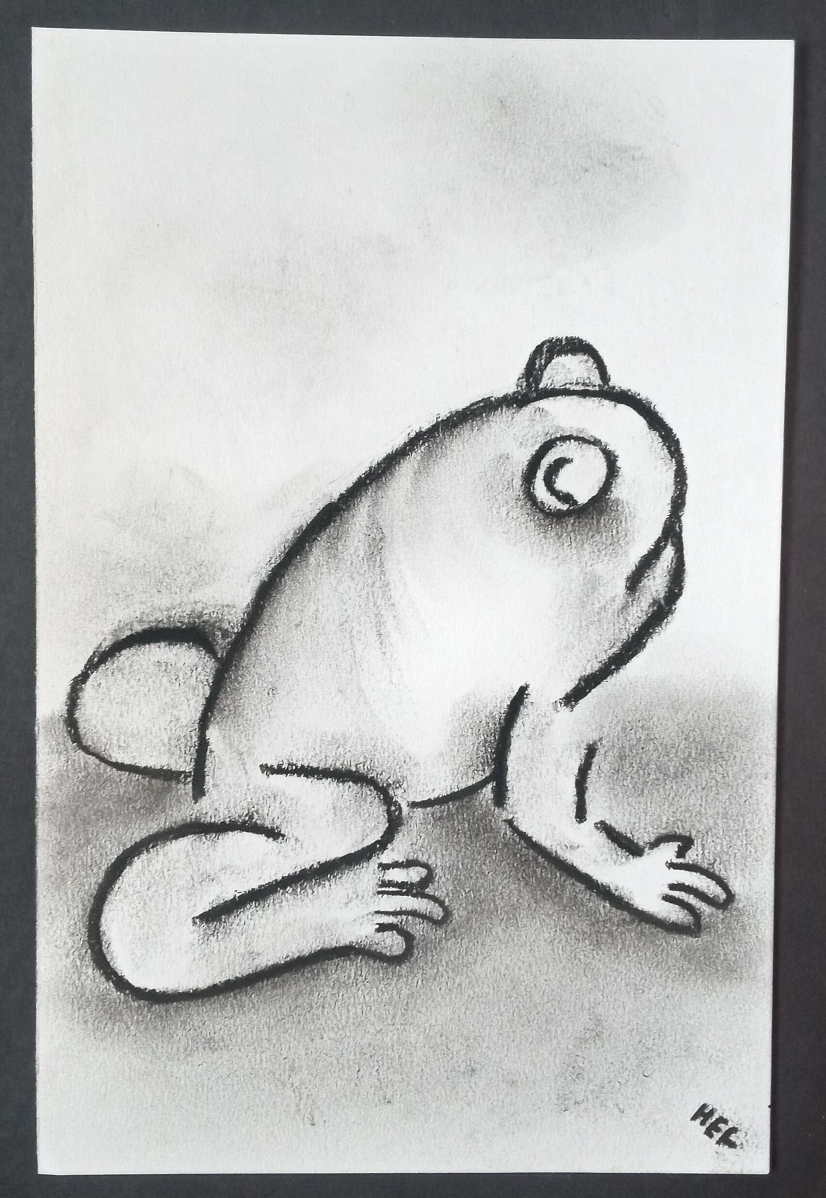 10 Charcoal Drawings Set, Animal Wall Art Gallery, Bird, Groundhog ...