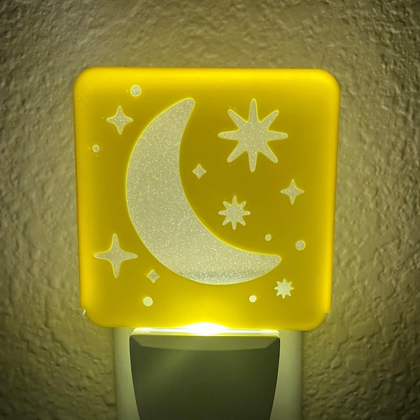 Moon Nightlight - Etsy