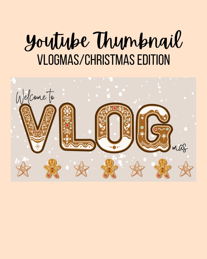 Youtube Intro, Youtube Vlogmas Intro, Vlogmas, Christmas, Content ...