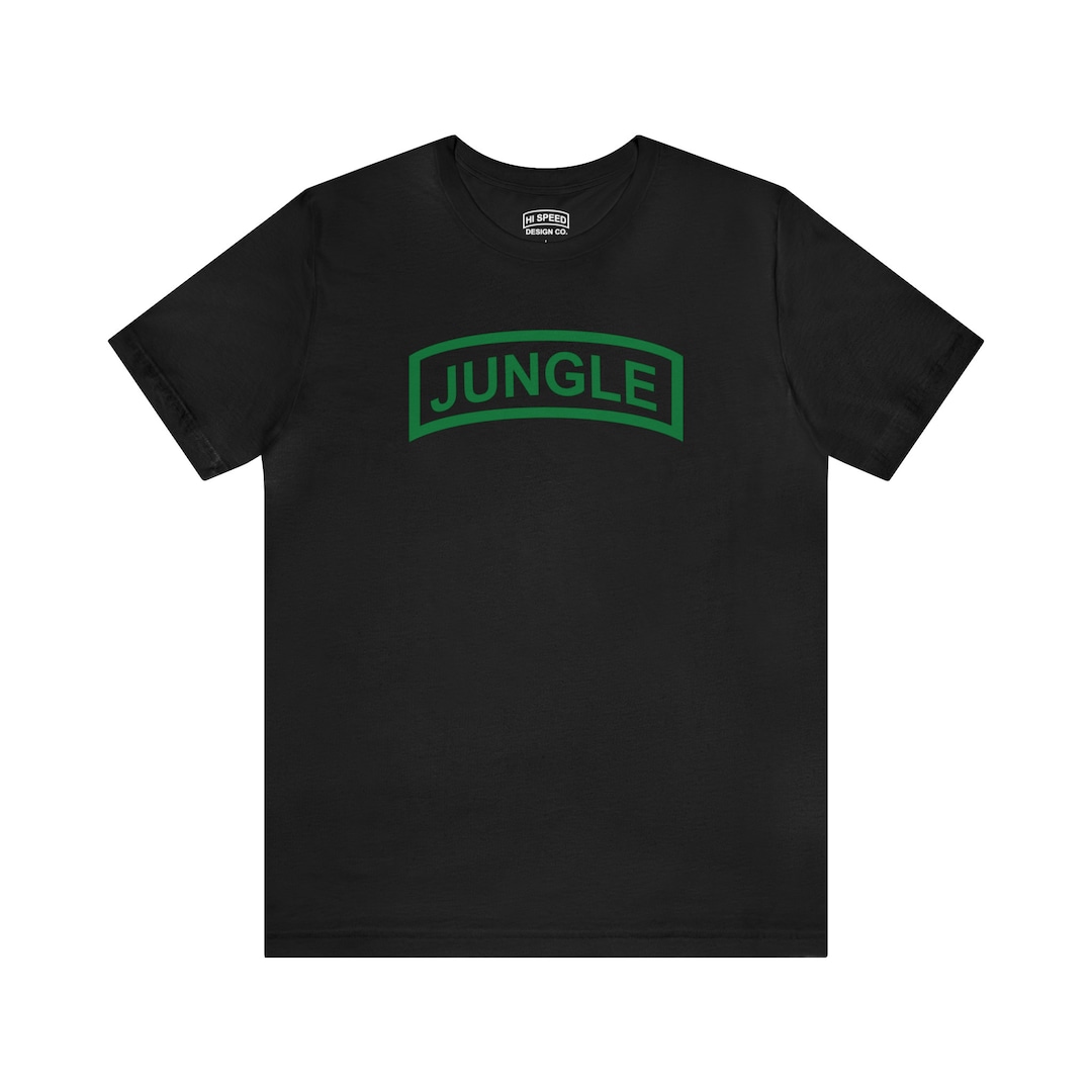 Jungle Tab Army T-shirt Black | Infantry | Military Gift for Him ...