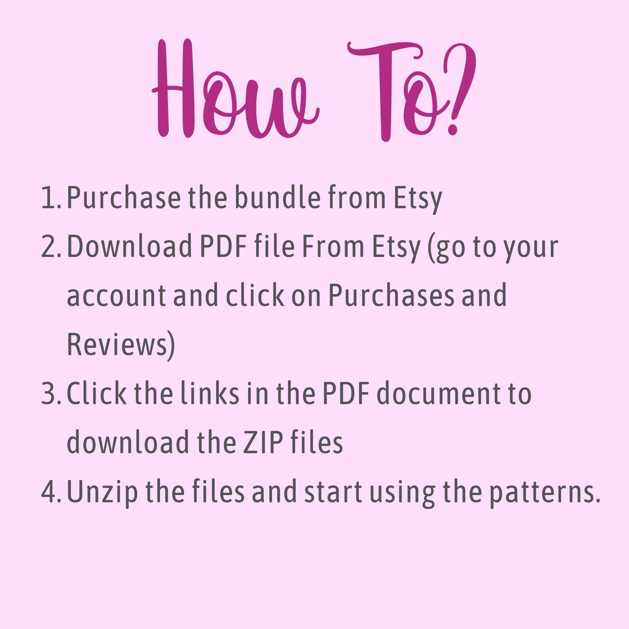 Retro Seamless Patterns Digital Paper Pink Magenta Patterns Instant ...