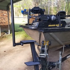 Omega Boat Step Dual Step Bass Boat Trailer Steps - Etsy