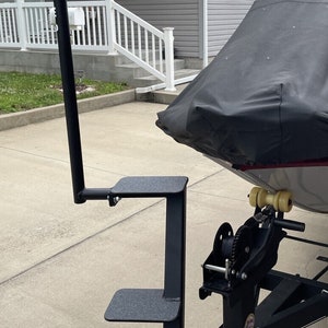 Omega Boat Step Dual Step Bass Boat Trailer Steps - Etsy