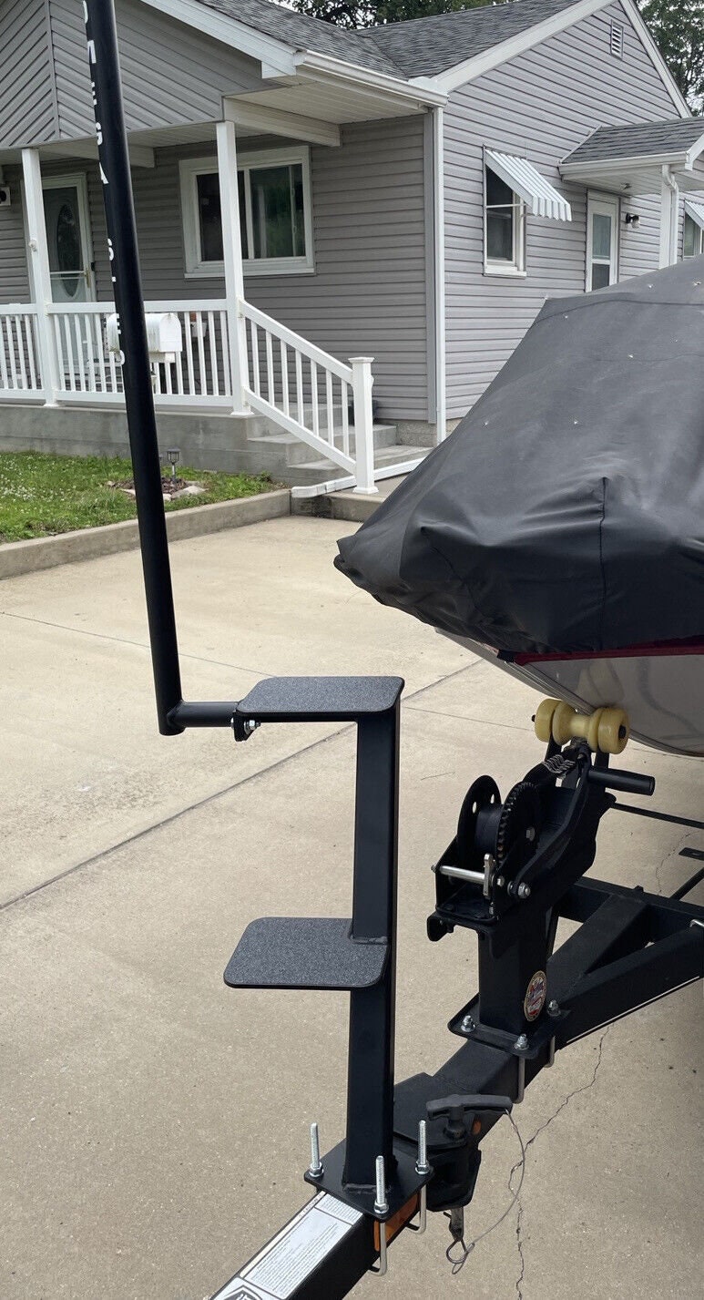 Omega Boat Step Dual Step Bass Boat Trailer Steps - Etsy