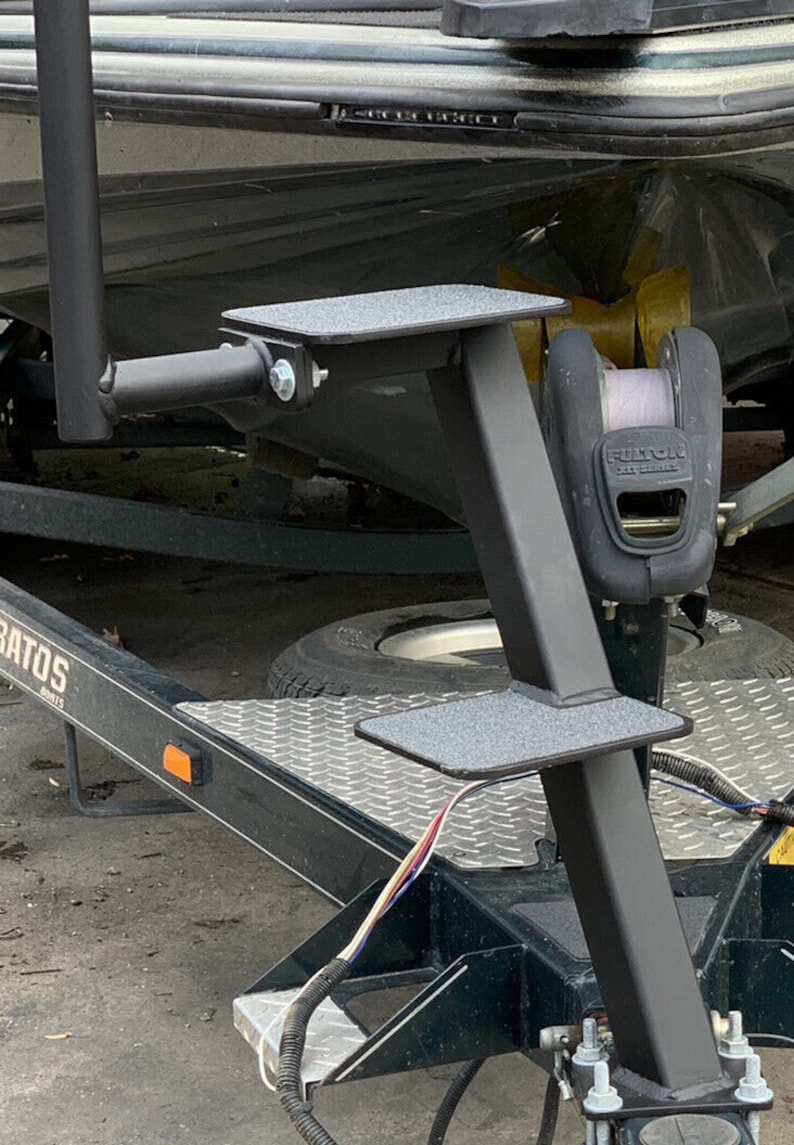 Omega Boat Step Dual Step Bass Boat Trailer Steps - Etsy