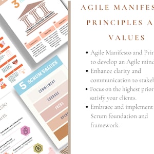 Agile Framework Agile Manifesto Agile Principles & Values Scrum Foundation Scrum Master Product ...
