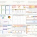 All in One Life Planner Templates for Google Sheets, Digital Personal ...