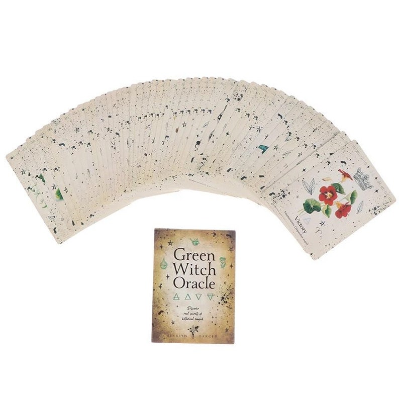 Oracle Tarot Deck With Meaning on Tarot Cards. - Etsy