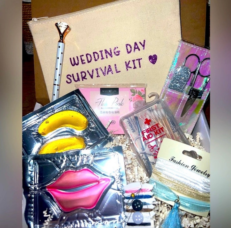 Wedding Day Survival Kit - Etsy