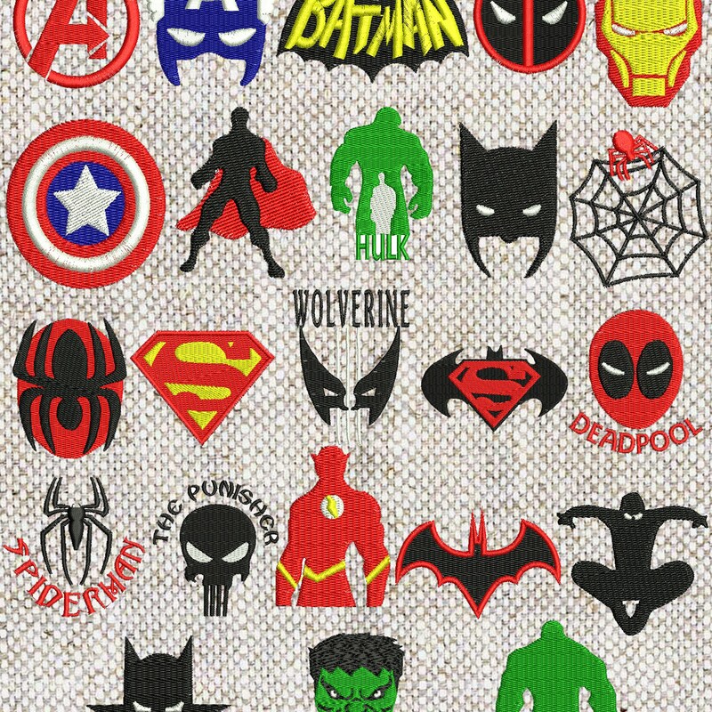 Super Hero Logos - Etsy