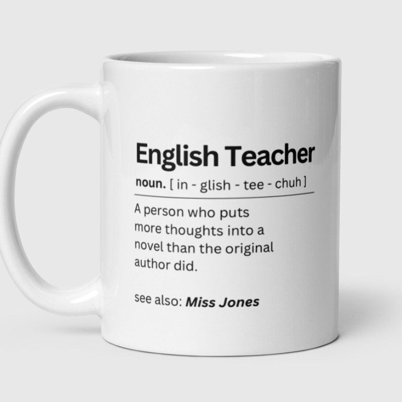Teacher Mug - Etsy