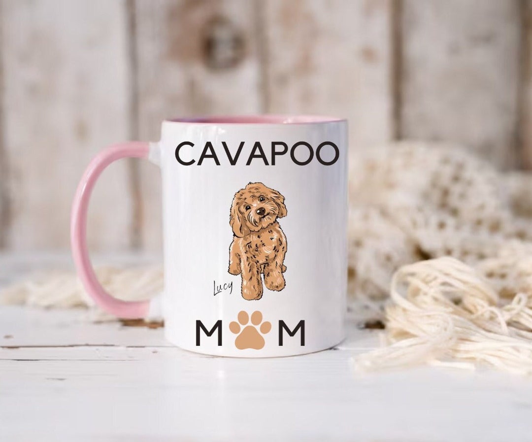 Personalized Cavapoo Mom Mug: Dog Lover Gift - Etsy