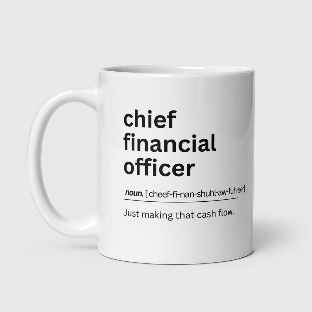 CFO Definition Mug: Humorous Finance Office Gift - Etsy
