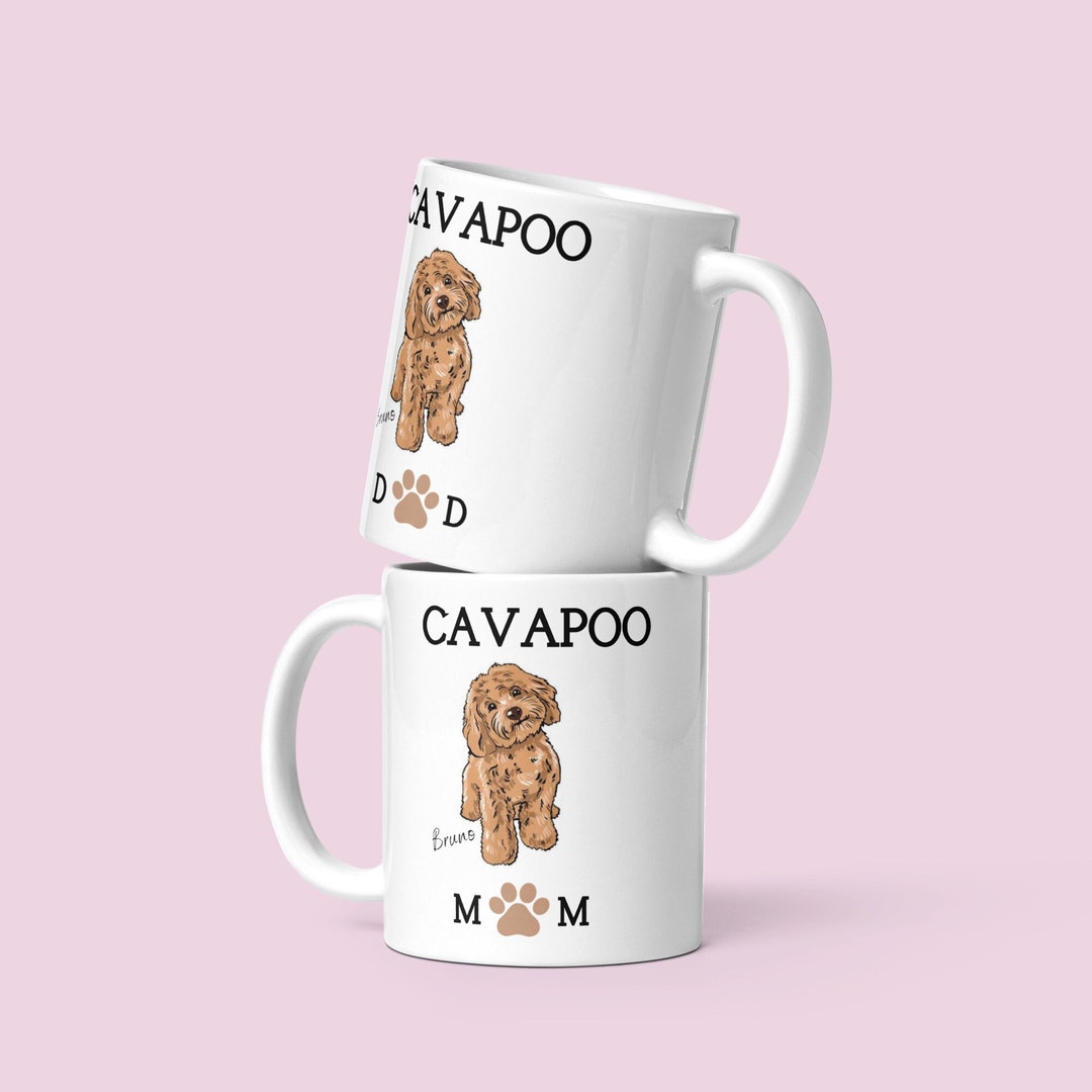 Mum and Dad Cavapoo Mug-cavapoo Gifts-cavapoo Mug-cavapoo Christmas ...