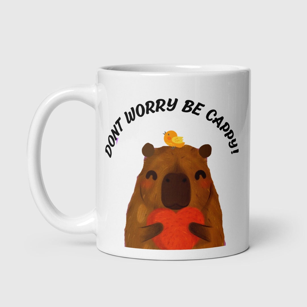 Cute Capybara Mug for Capybara Lovers-be Capy Mug-personal - Etsy