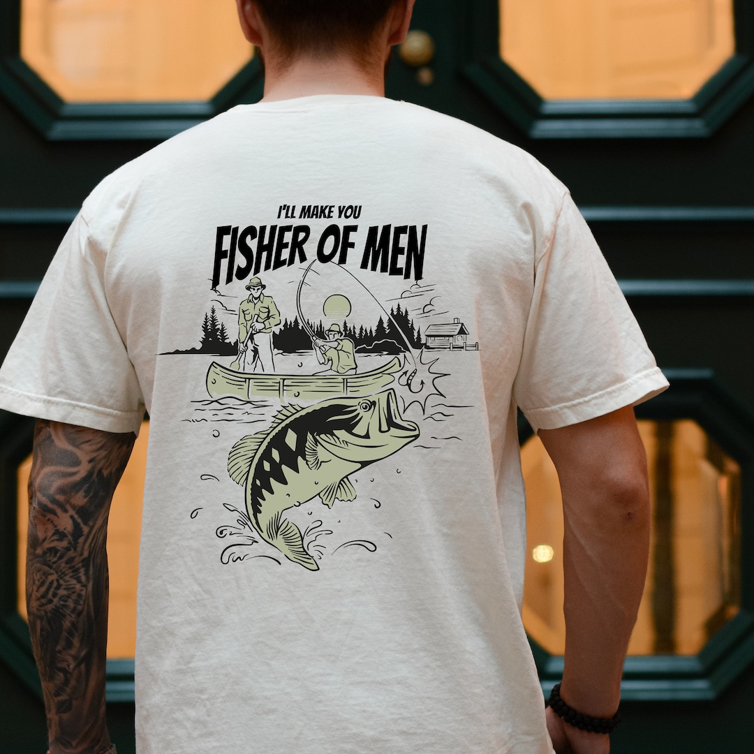 Fisher of Men T-shirt Best Gift for Him Comfort Color Tees - Etsy