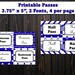 White and Royal Blue School Signs: Classroom Decor (digital Download ...