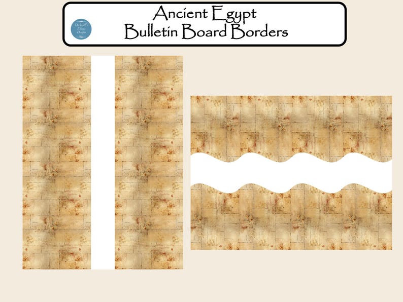 Ancient Egypt Classroom Decor Bundle: Banners, Signs, Letters (digital ...