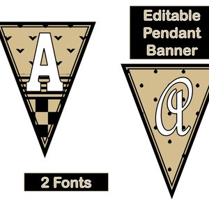 Black and Gold Classroom Decor Bundle: Signs, Banners (digital Download ...