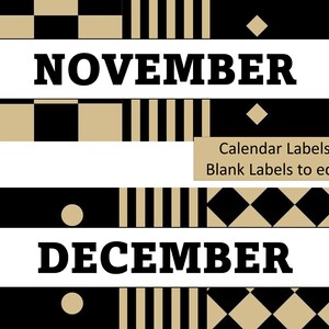 Black and Gold Classroom Decor Bundle: Middle High School Signs ...