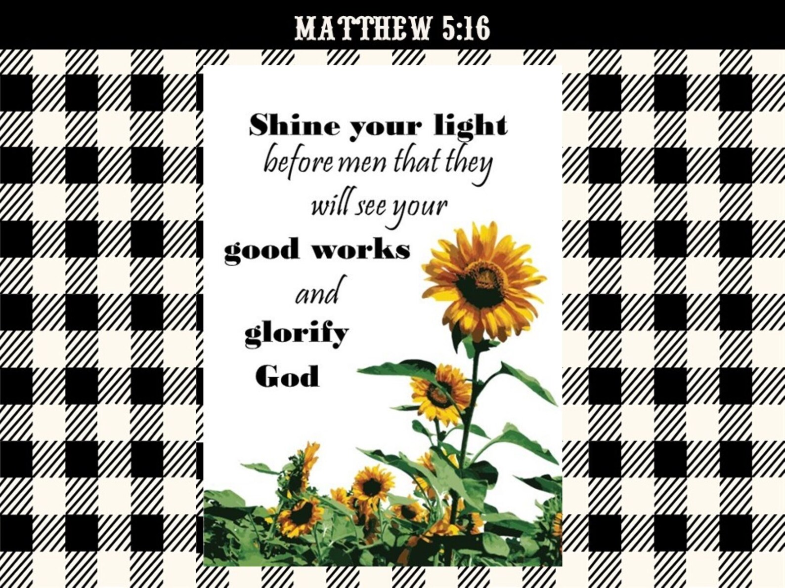 Set of 4 Bible Verse Printables With Sunflowers-beautiful and ...