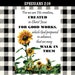 Set of 4 Bible Verse Printables With Sunflowers-beautiful and ...