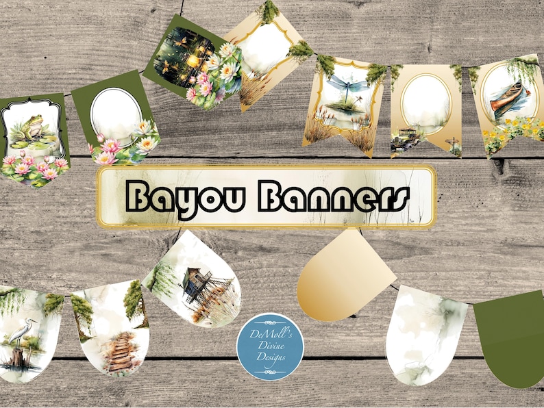 Bayou Swamp Themed Banners for Classroom or Party Decor - Etsy