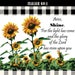 Set of 4 Bible Verse Printables With Sunflowers-beautiful and ...