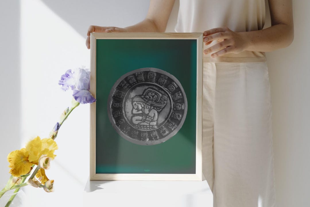 Memories of Mexico - Digital Art Modern Mayan Print - 300 DPI PNG ...