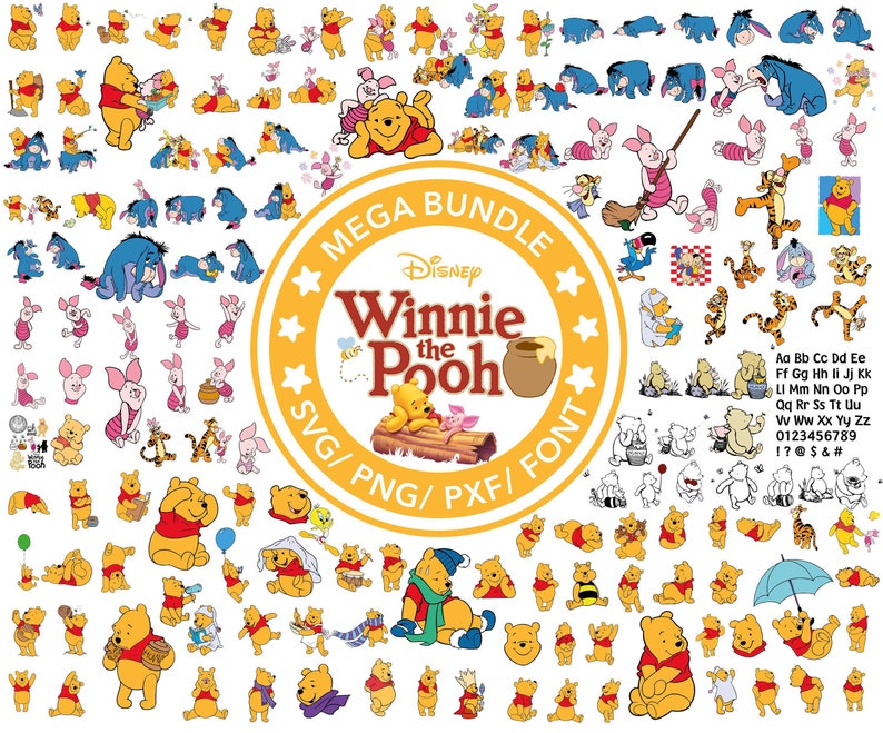 Classic Storybook Bears and Friends SVG Layered Bundle - Etsy Australia