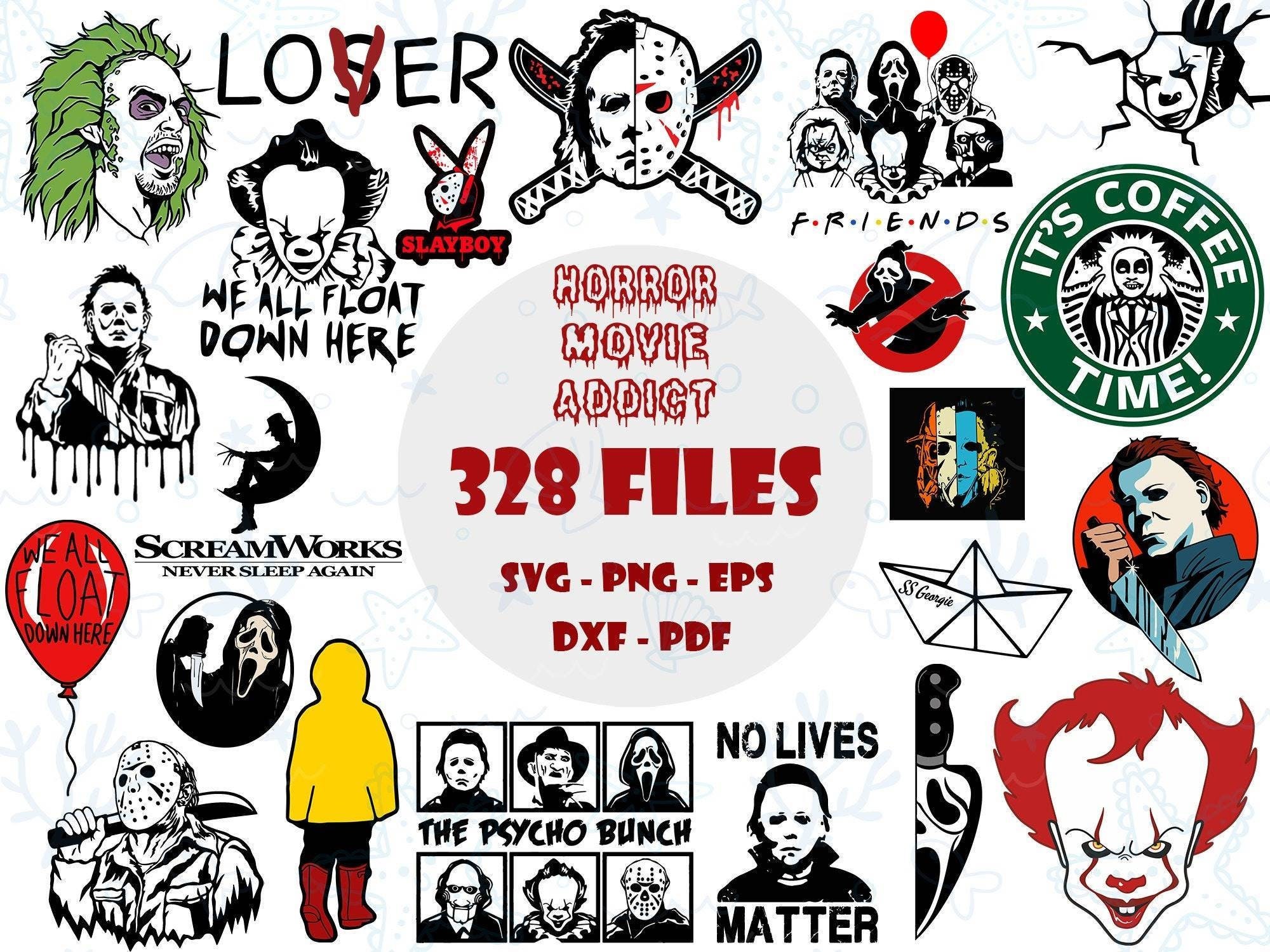 Horror SVG Bundle Michael Myers Scream Jason & More - Etsy Australia