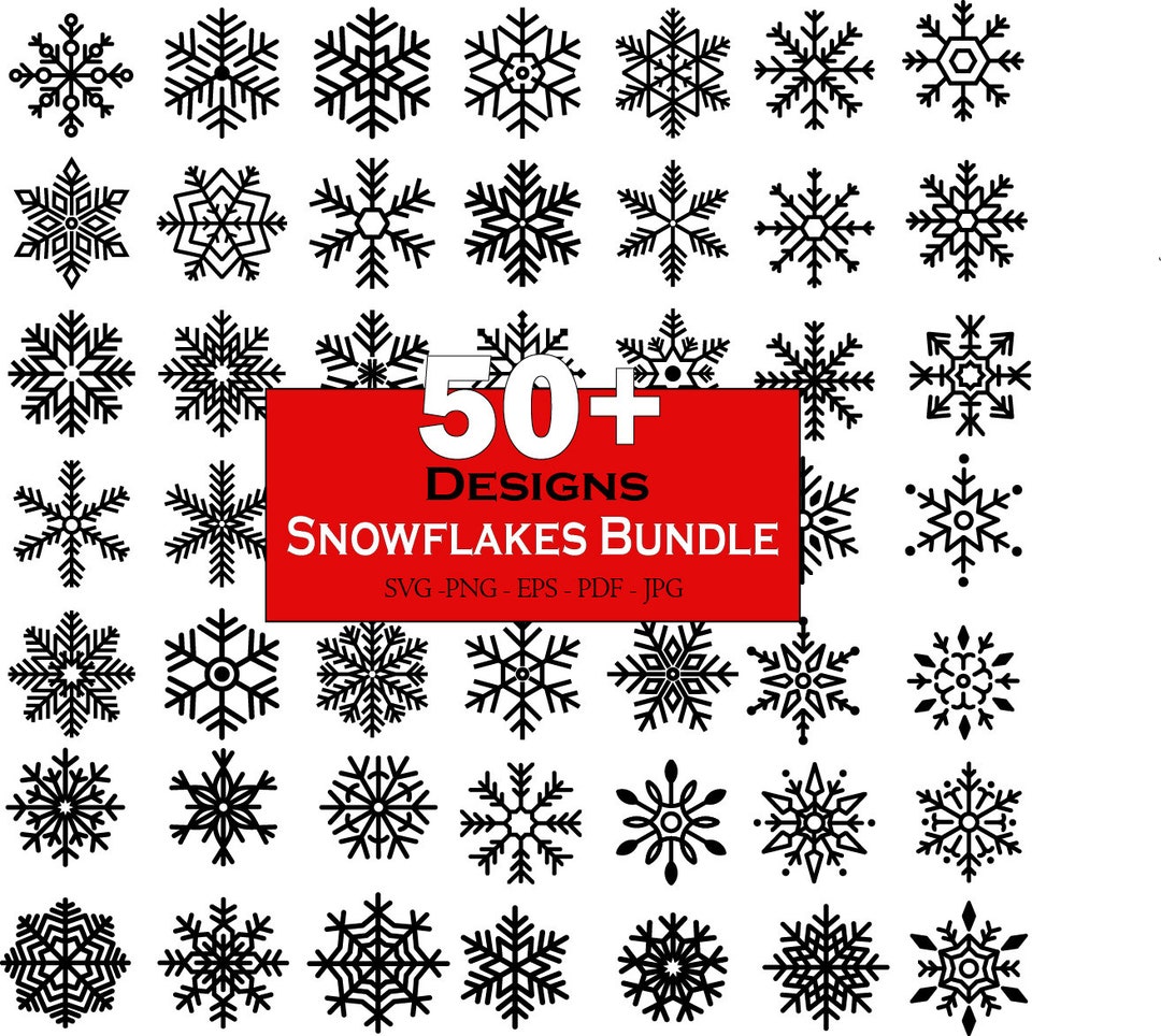 Snowflake Svg Snowflake Clipart Flake Winter Svg Christmas - Etsy