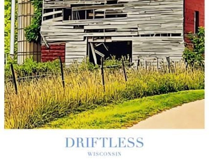Driftless Landscape - Etsy