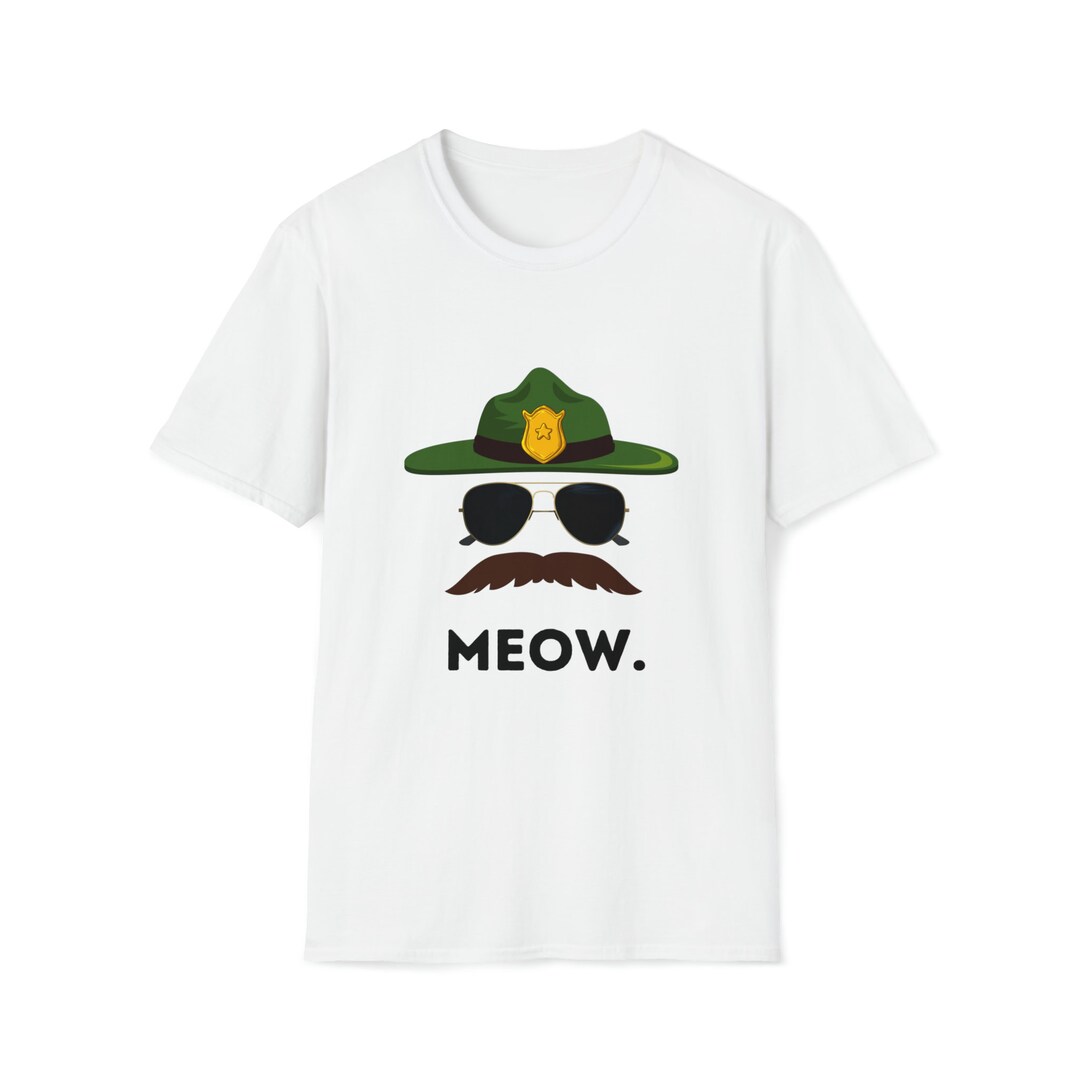 Meow Tee Shirt Super Troopers Meow Shirt Funny Gift Super - Etsy