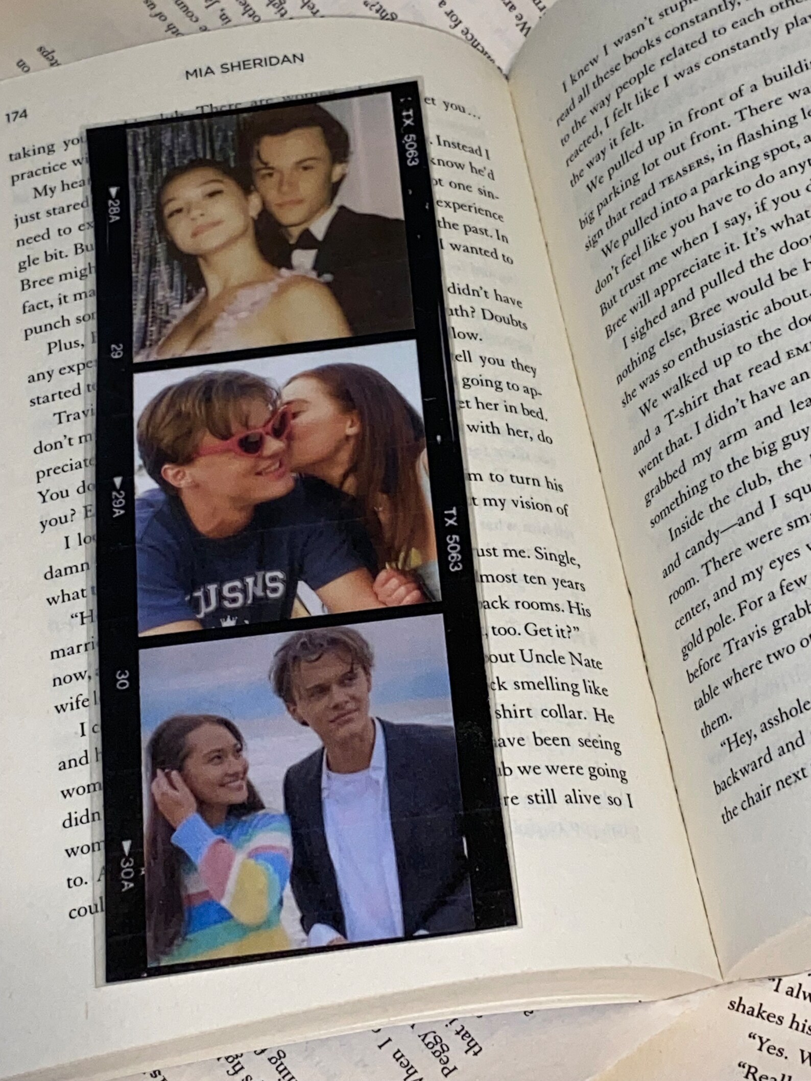 CONRAD & BELLY Laminated in Color Photostrip Bookmark - Etsy