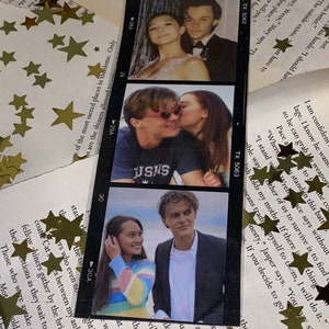CONRAD & BELLY Laminated in Color Photostrip Bookmark - Etsy
