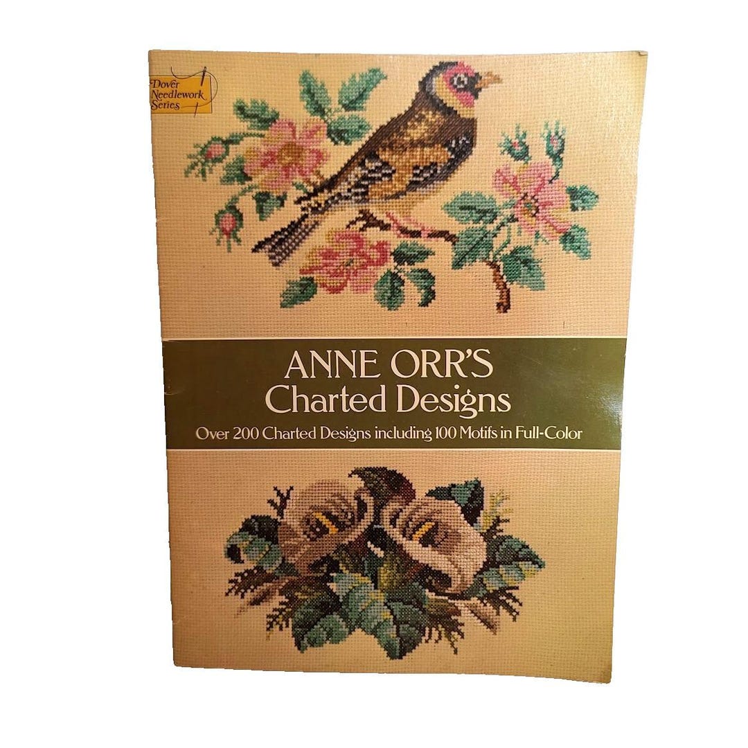 Dover Anne Orr’s Charted Designs 200 Designs 100 in Color Needlework ...