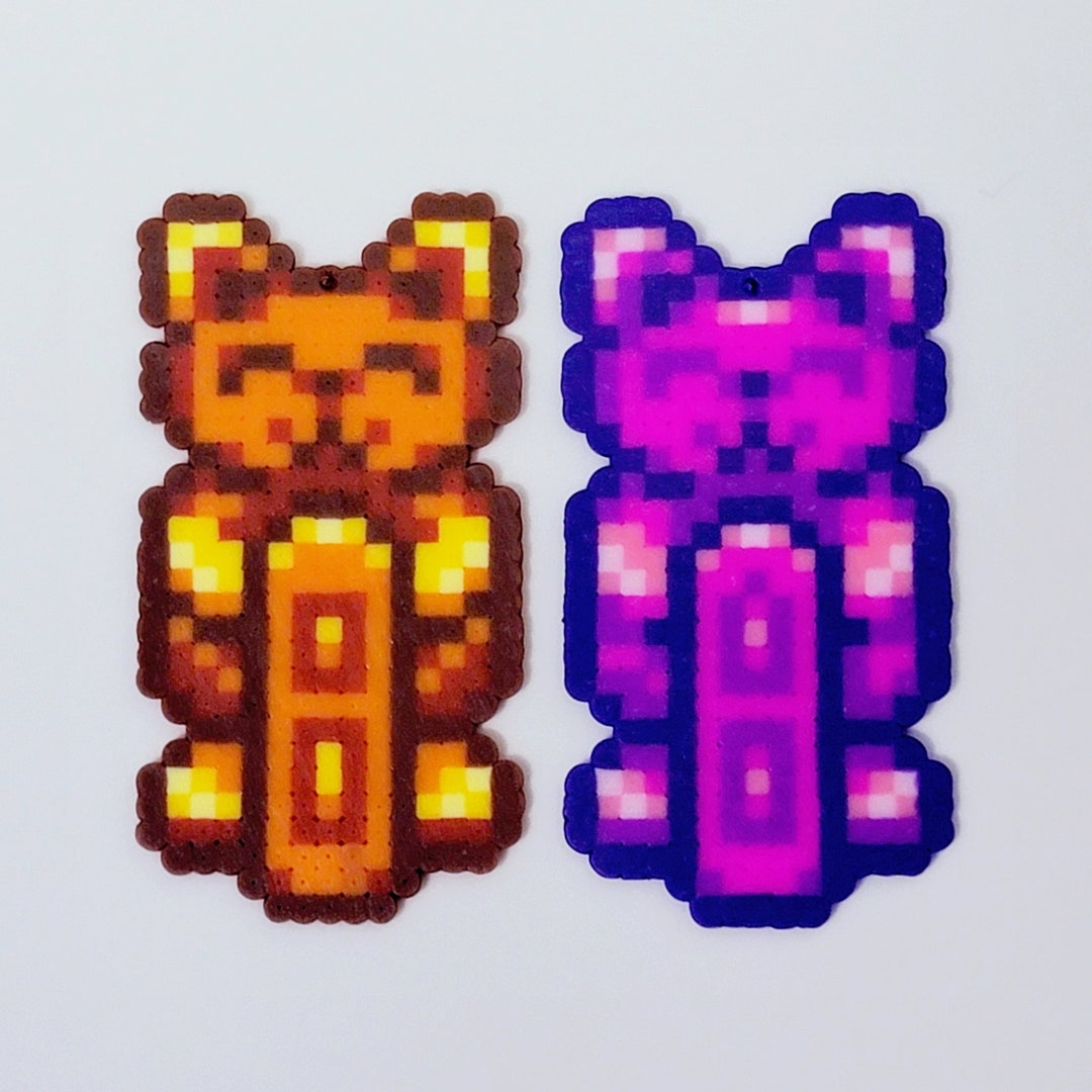 Stardew Valley Statue of Endless Fortune & Statue of Perfection Perler ...