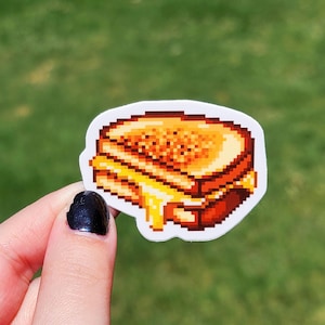 Pixel Art Food Stickers - Cute & Colorful Designs for Planners and ...