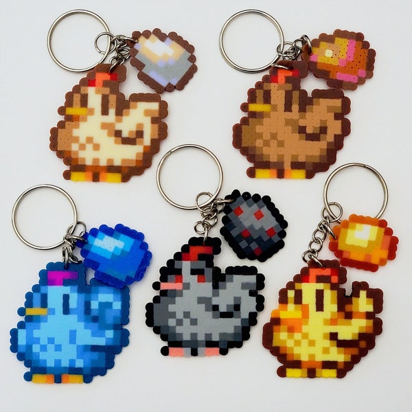 Chicken Stardew Valley Perler - Etsy
