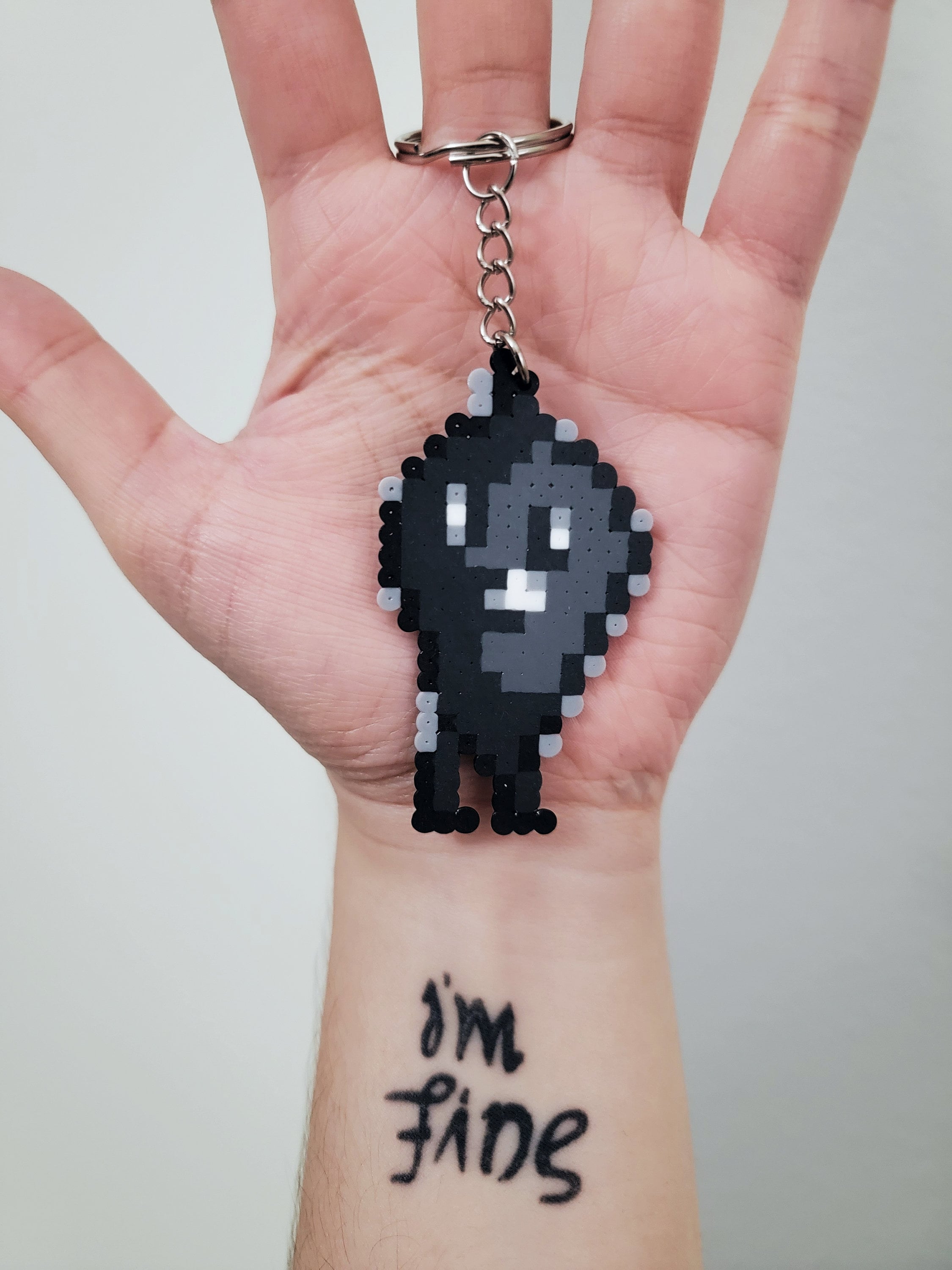 Krobus Perler Keychain Handmade Stardew Valley-inspired Accessories ...