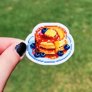 Pixel Art Food Stickers - Cute & Colorful Designs for Planners and ...