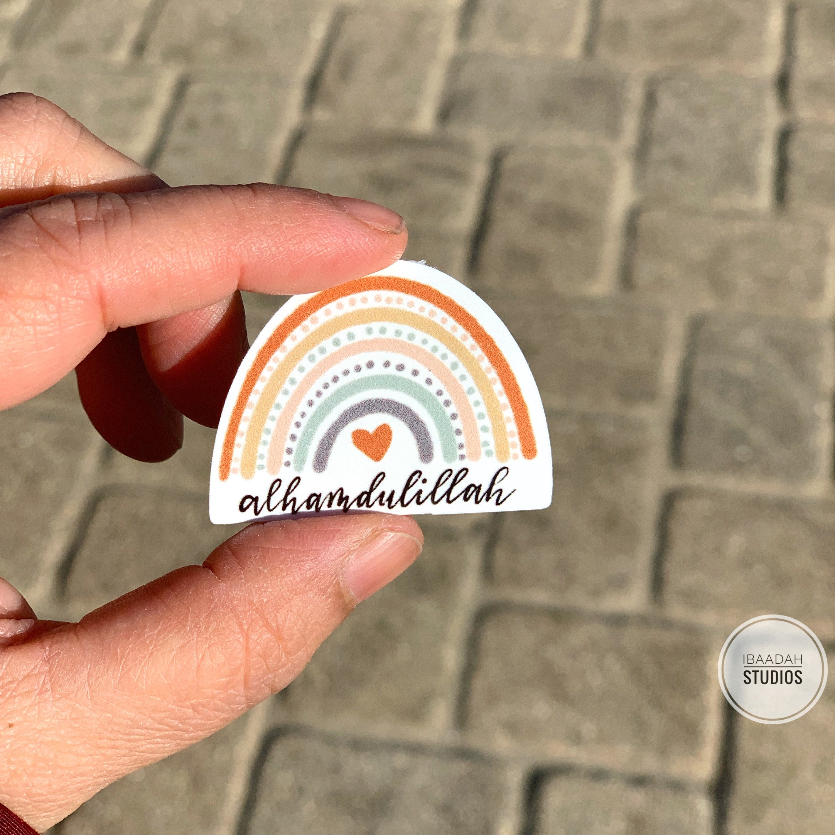 ALHAMDULILLAH Sticker Islamic Sticker for Laptops, Journals, Water ...
