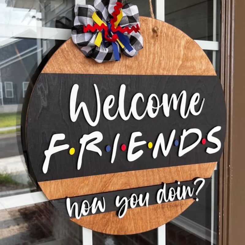 Friends Welcome - Etsy