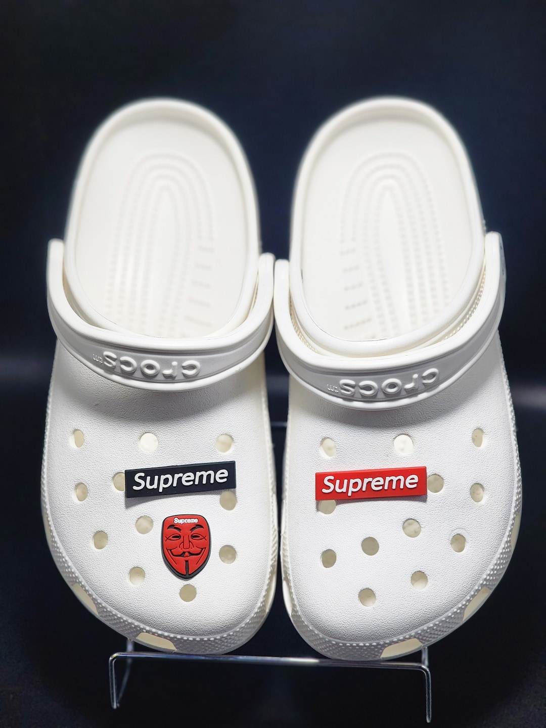 Supreme Croc Charms - Etsy